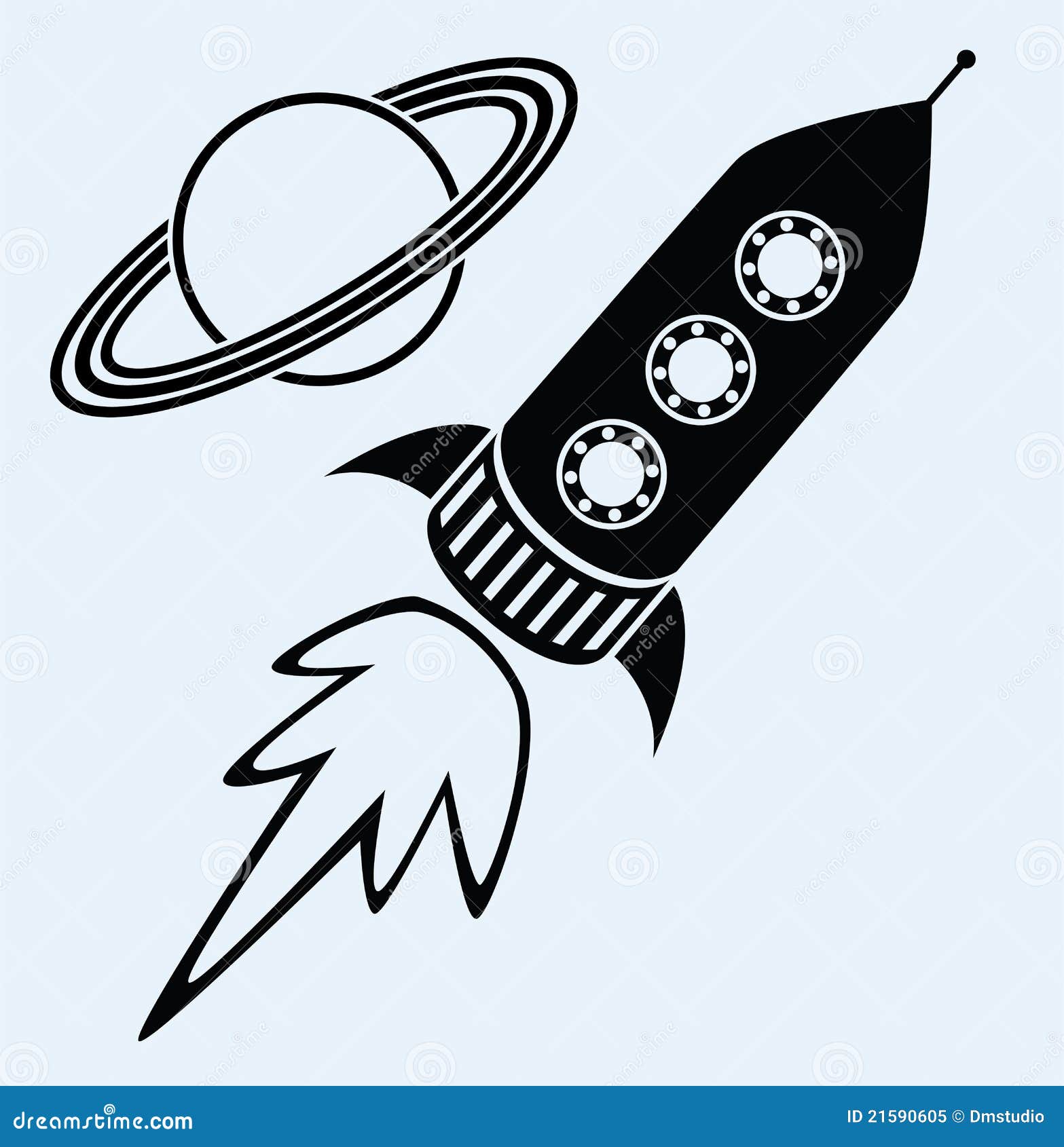 Planet Saturn In Style Of Trippy Art. Vibrant Planet Of Solar System ...