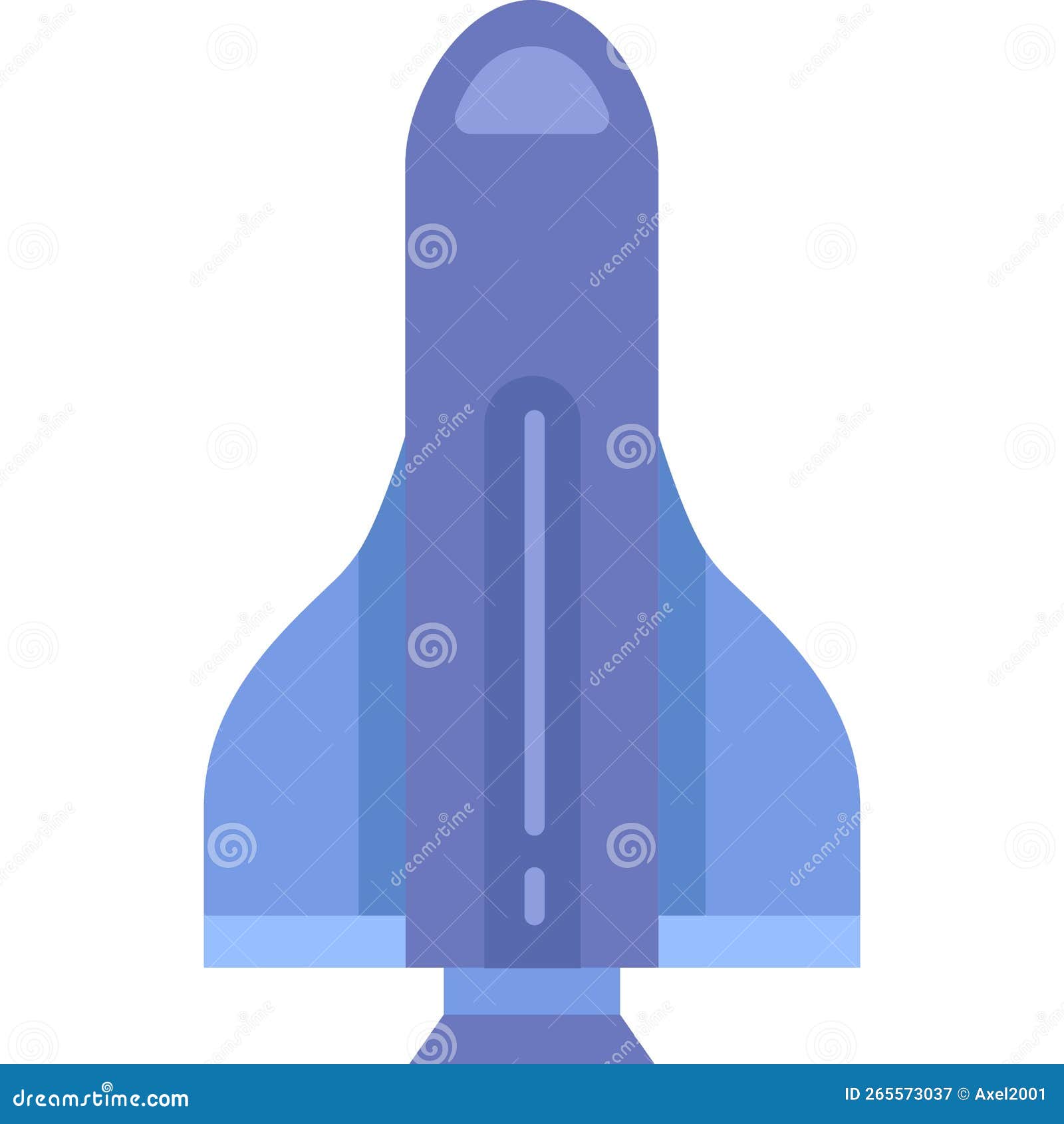 Rocket Ship Vector Space Icon Spaceship Launch Stock Vector ...
