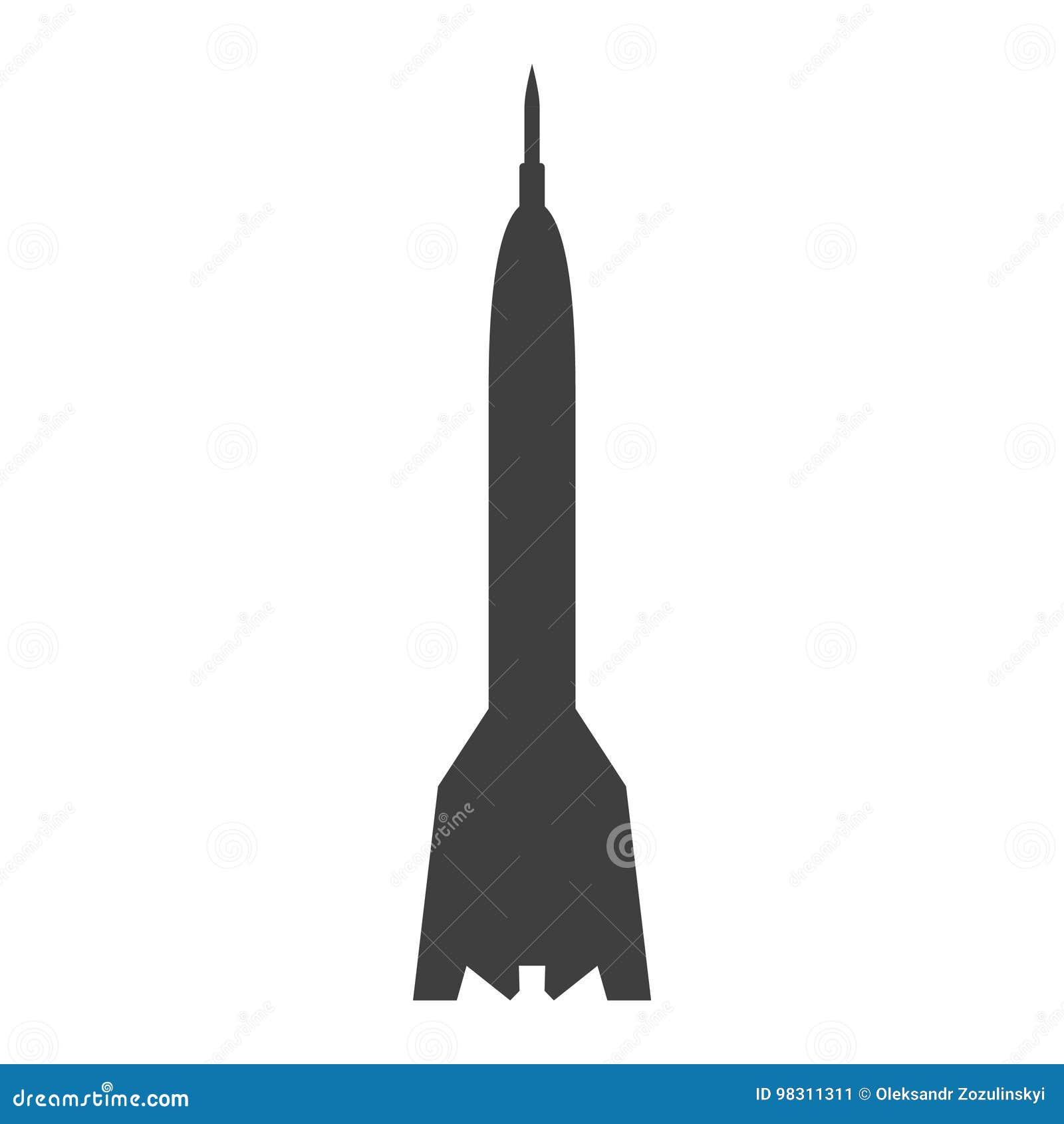 Rocket Sign Illustration. Vector Stock Vector - Illustration of design ...