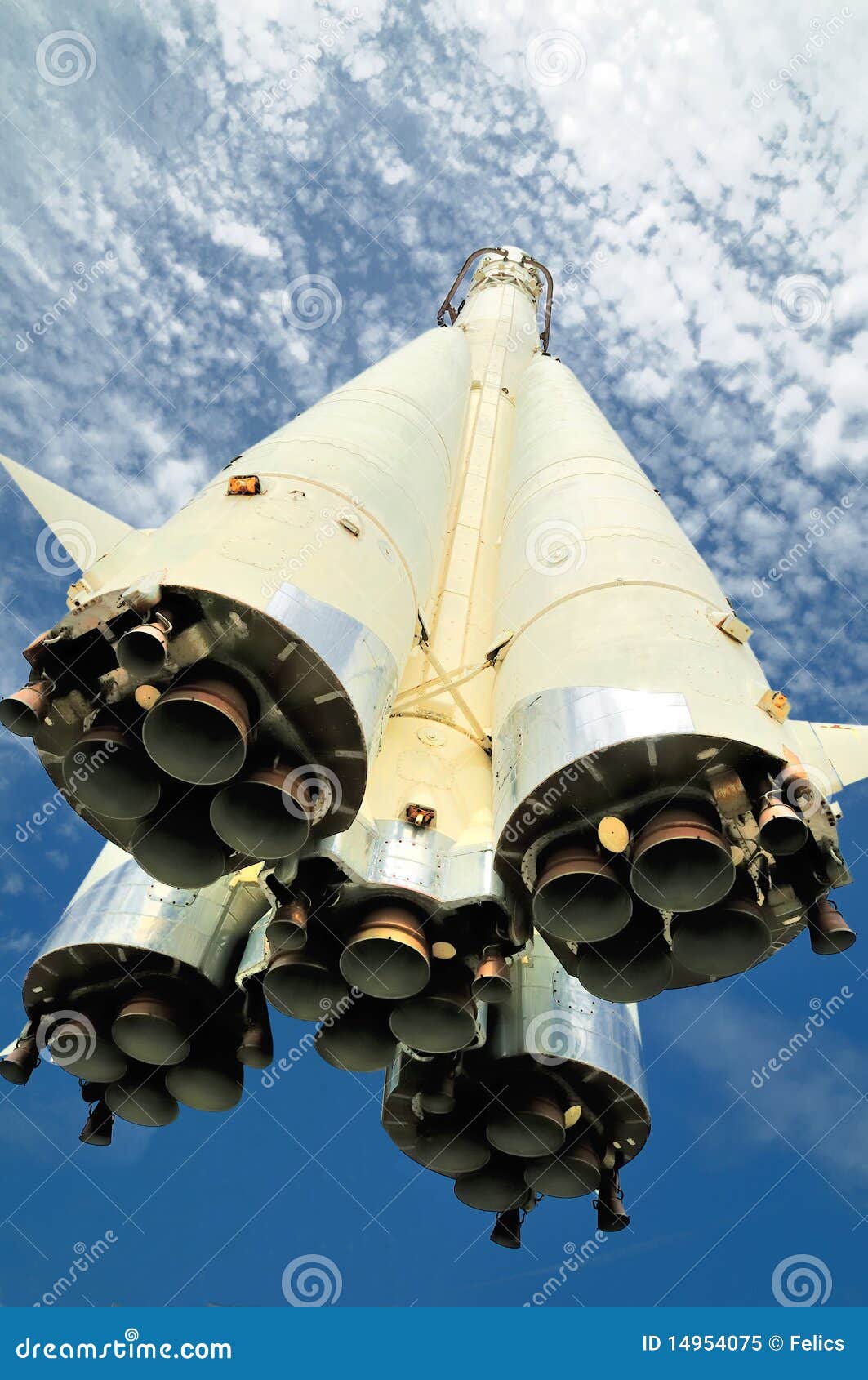 The Rocket, Soaring in the Sky Stock Image - Image of palate, sphere ...