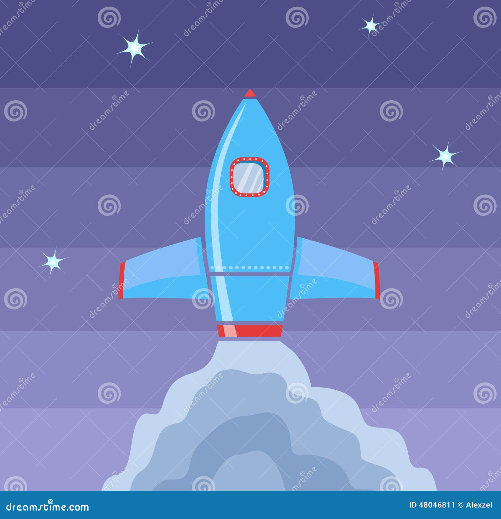 Rocket Space stock vector. Illustration of technology - 48046811