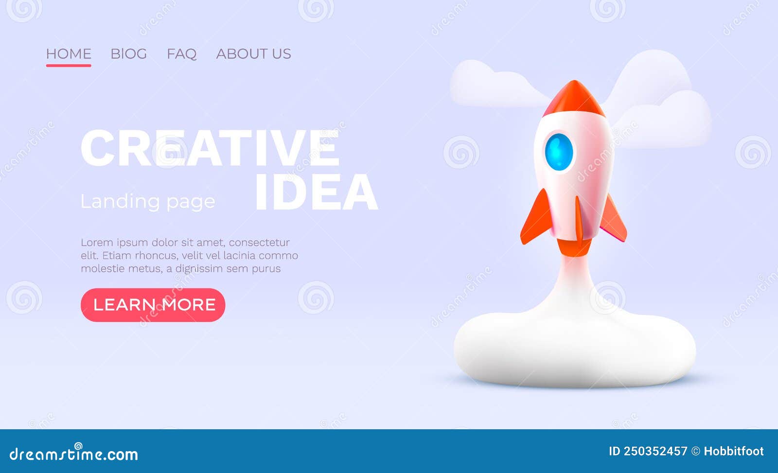 Rocket Space Startup, Creative Idea Cover, Landing Page Web Site ... Rocket Space Startup, Creative Idea Cover, Landing Page Web Site ...