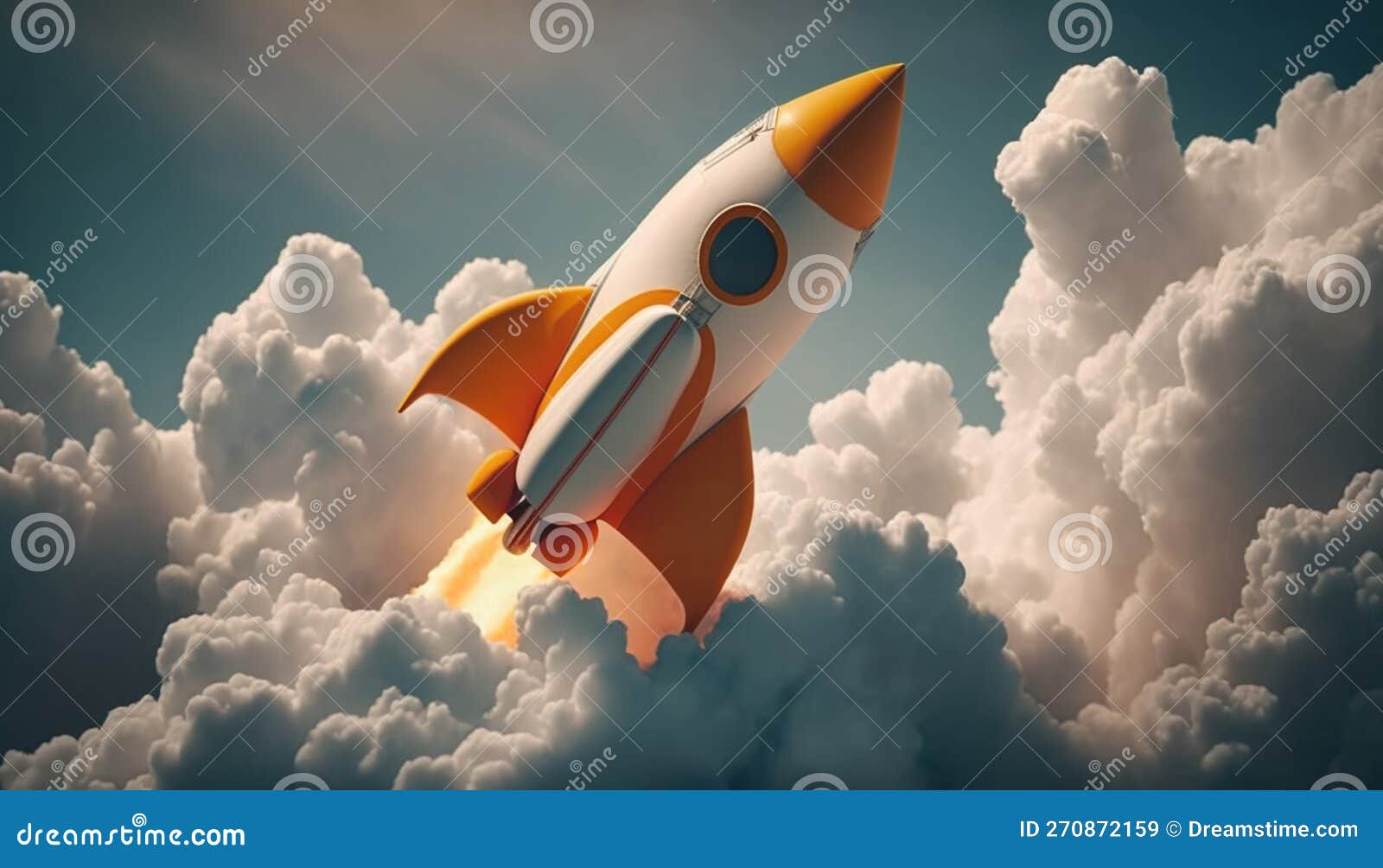 Rocket Starts, Starship Takeoff Process, Generative Ai Stock ...