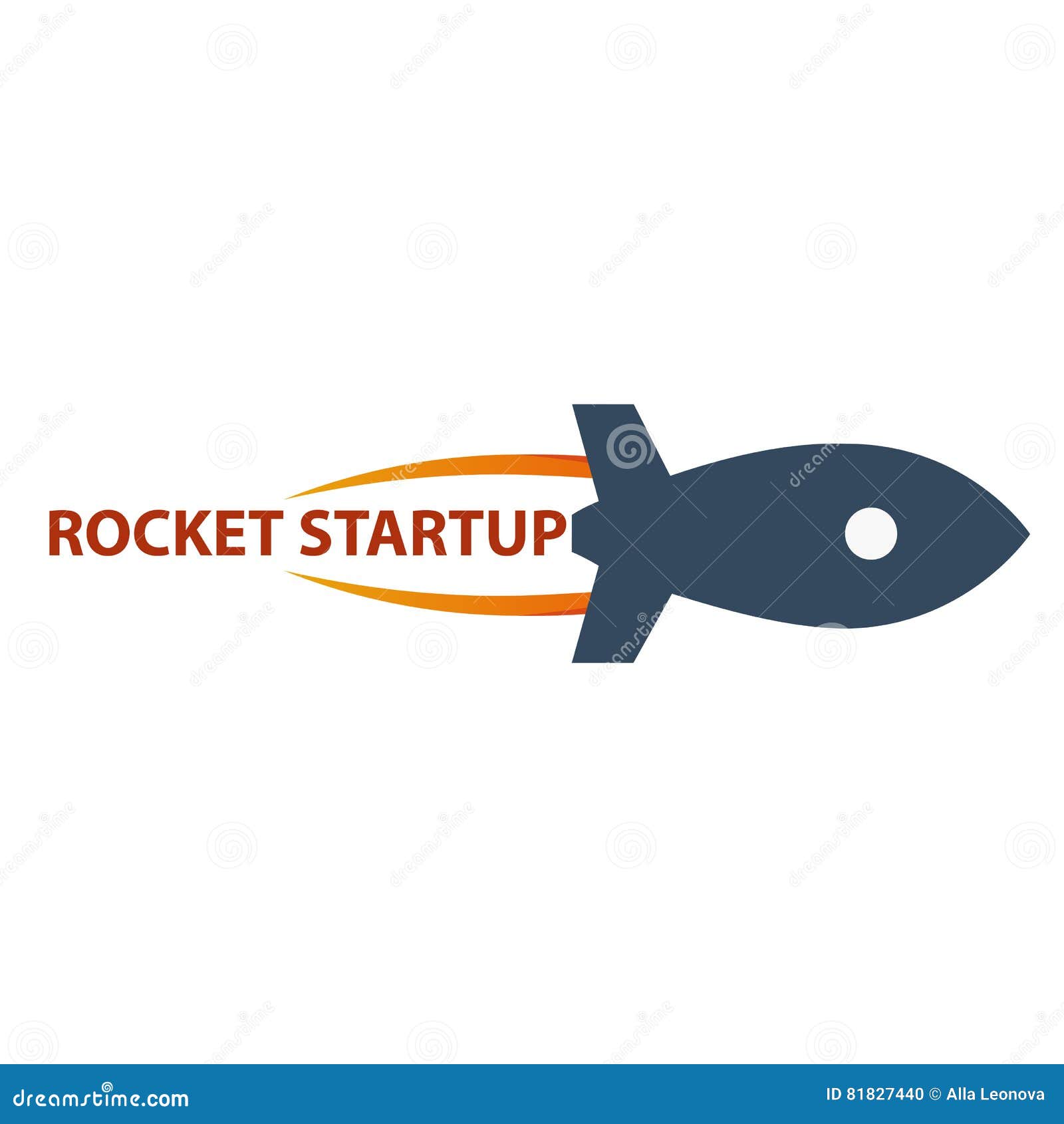 Rocket Startup. Business. Rocket Logo. Stock Illustration ...
