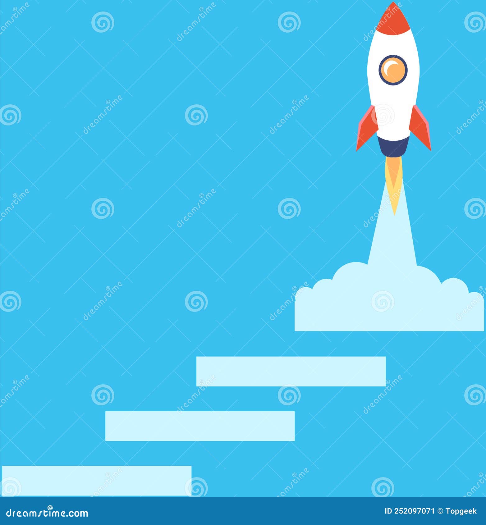 Rocket, Startup. Start of Project, Launch New Plan, Work with ...