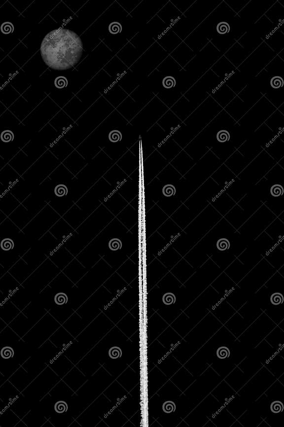 Rocket track stock photo. Image of lines, aircraft, airplane - 26504638