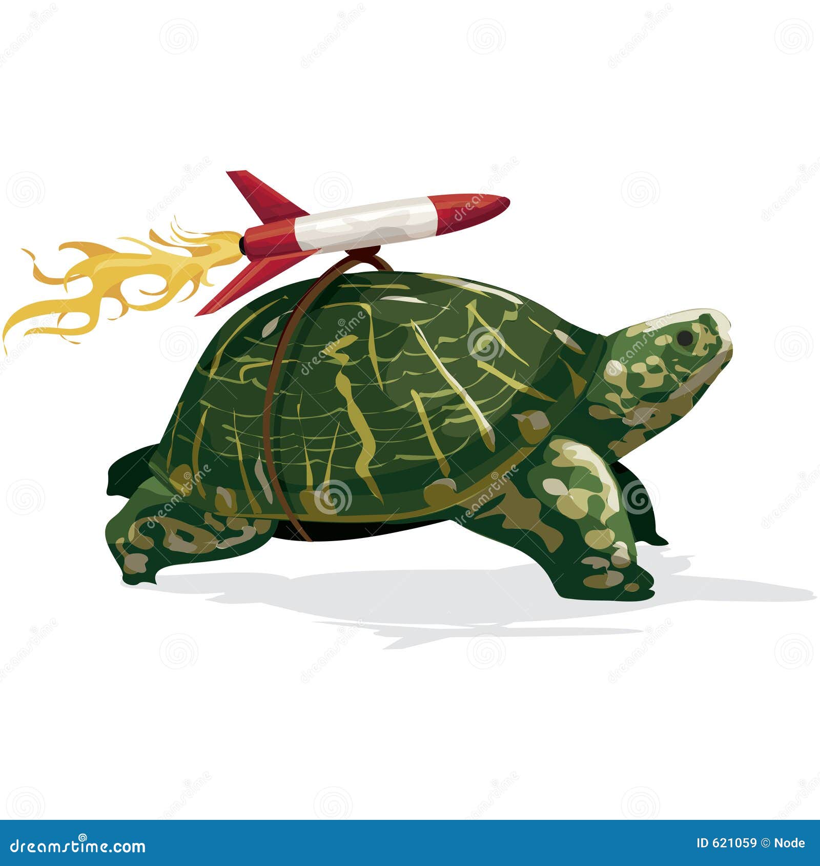 Rocket Turtle With Clipping Path Royalty-Free Stock Photography ...