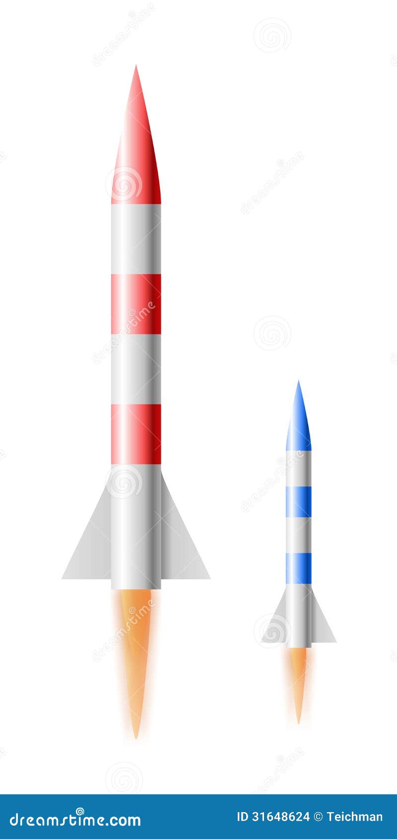Rocket stock vector. Illustration of fast, vector, space - 31648624