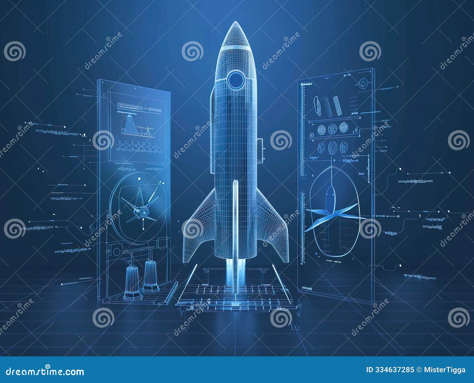 Rocket Visualization with Augmented Reality Transparent Rocket in ...