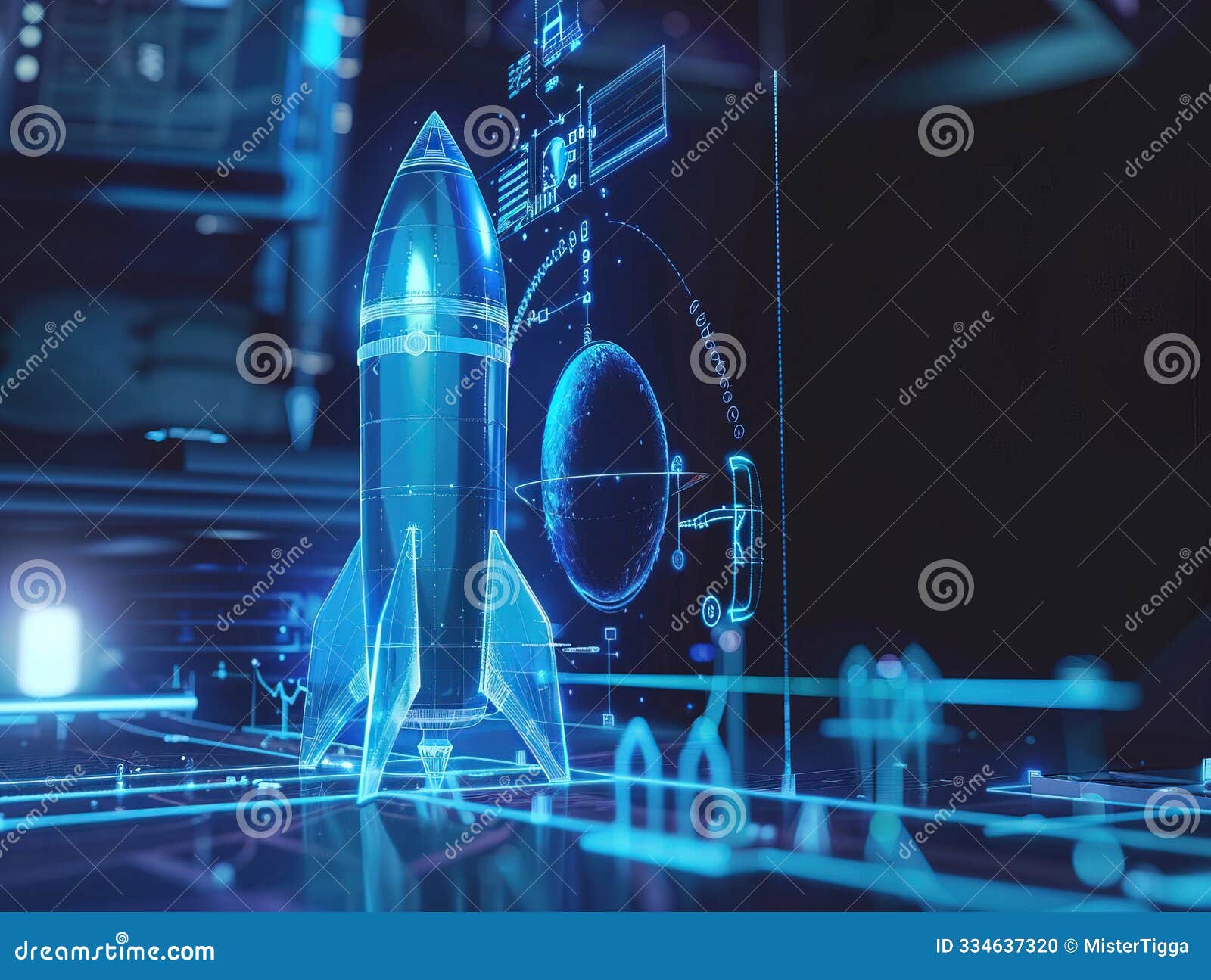 Rocket Visualization with Augmented Reality Transparent Rocket in ...