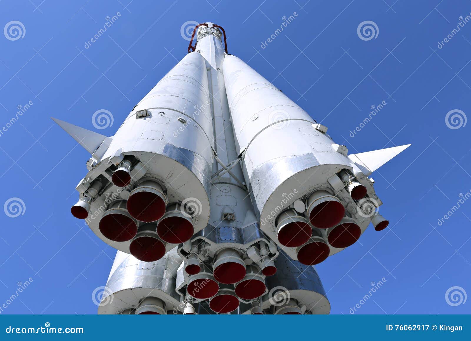 The rocket Vostok stock image. Image of transportation - 76062917