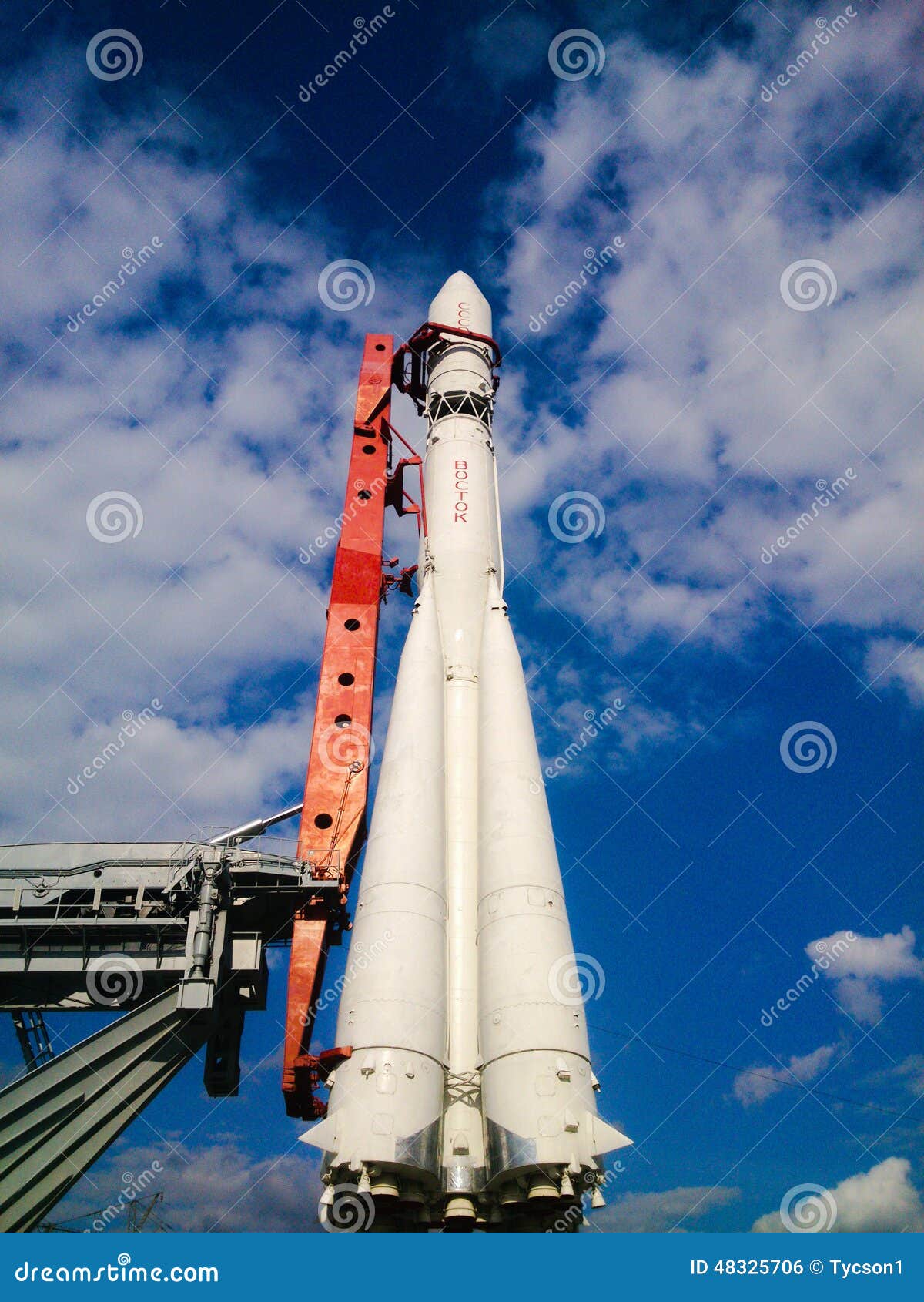 Rocket Vostok editorial photo. Image of vostok, museum - 48325706