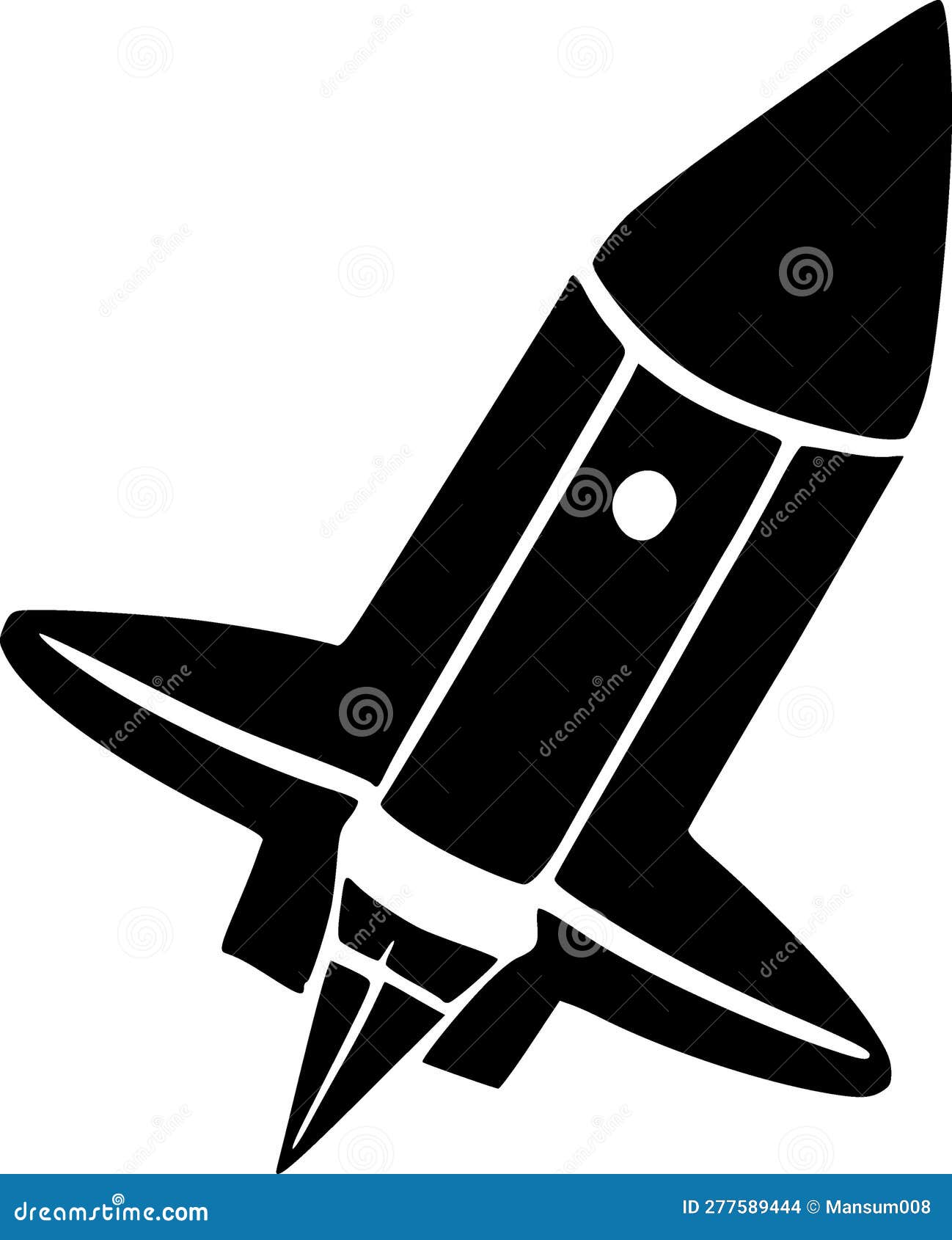 Rocket. Web Icon Simple Illustration Stock Illustration - Illustration ...