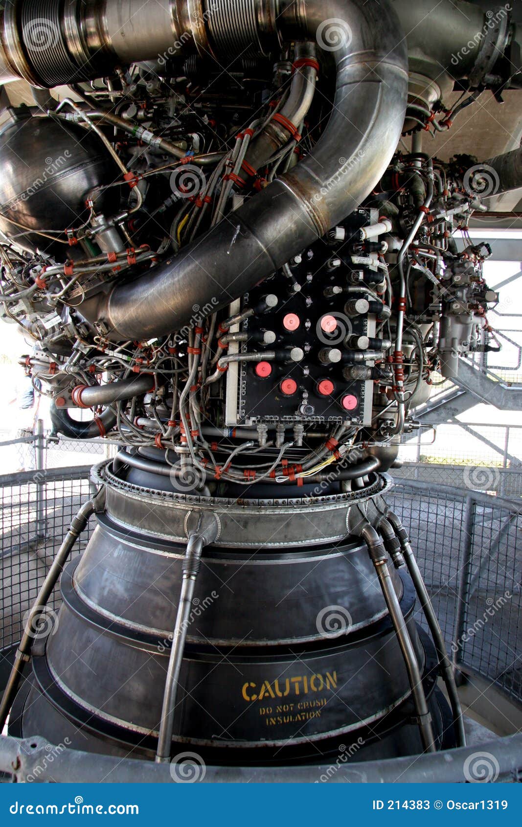 Rocketengine stock image. Image of explore, rocket, caution - 214383