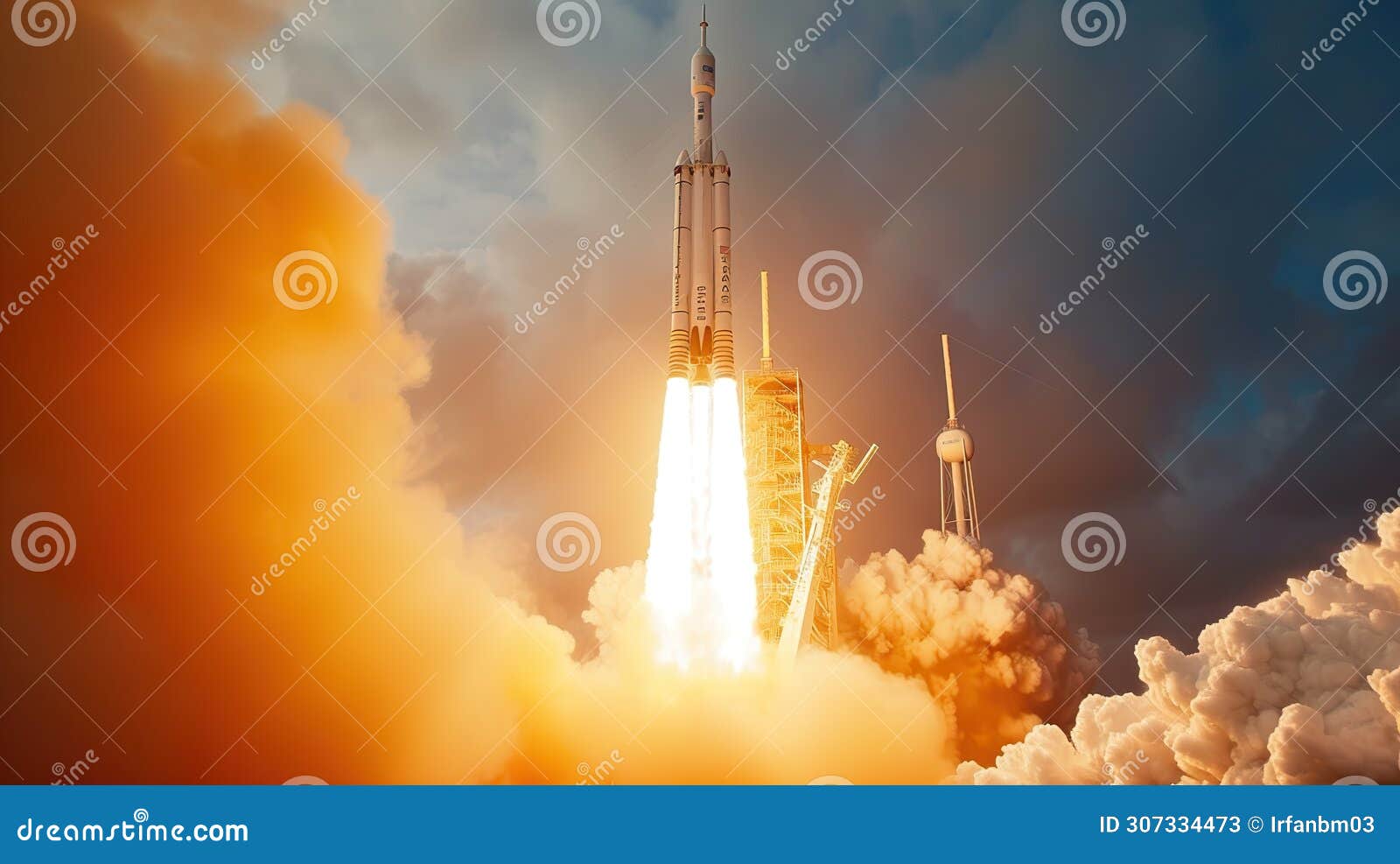 Rockets in Action: Witnessing the Engineering Marvels and Intensity of ...