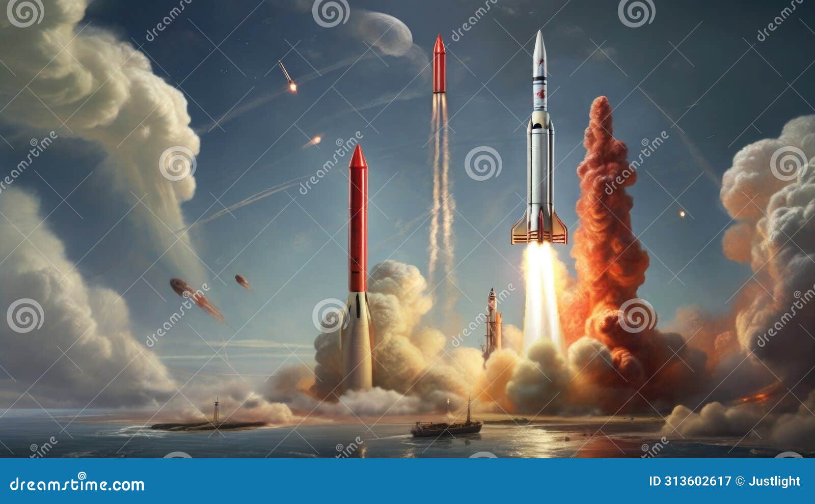 The Rockets Launch Symbolizes the Start of a Successful and Promising ...