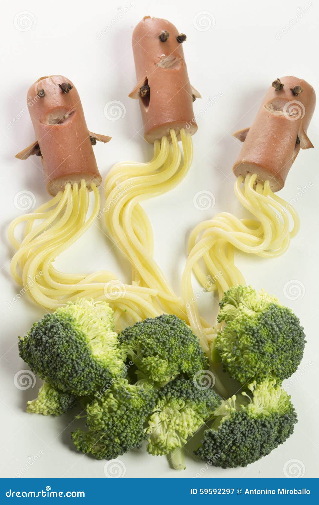 Rockets madw with wurstel stock image. Image of fantasy - 59592297