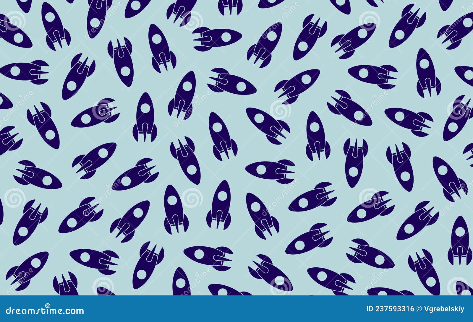 Rockets. Sample. Texture stock vector. Illustration of fantasy - 237593316