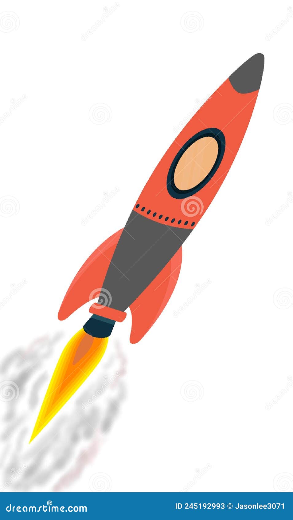 Rocketship stock illustration. Illustration of rocketship - 245192993