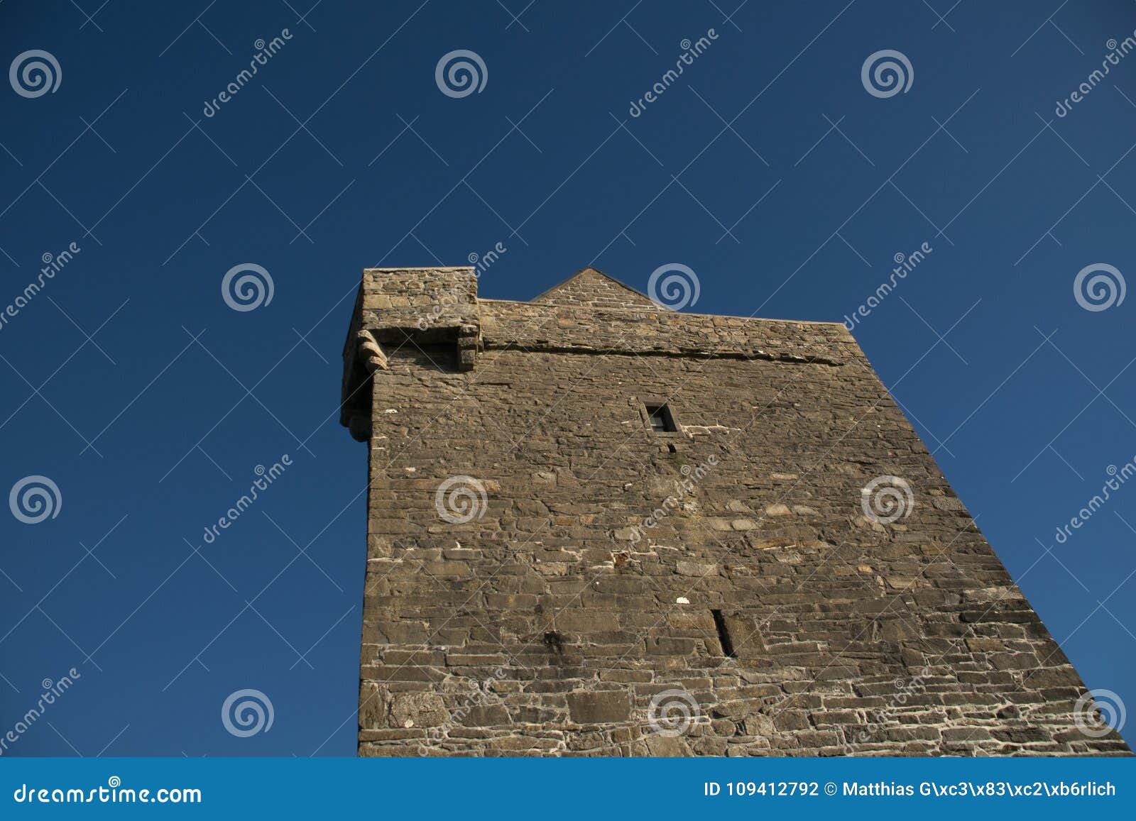 Rockfleet Castle, County Mayo, Ireland Stock Photo - Image of history ...