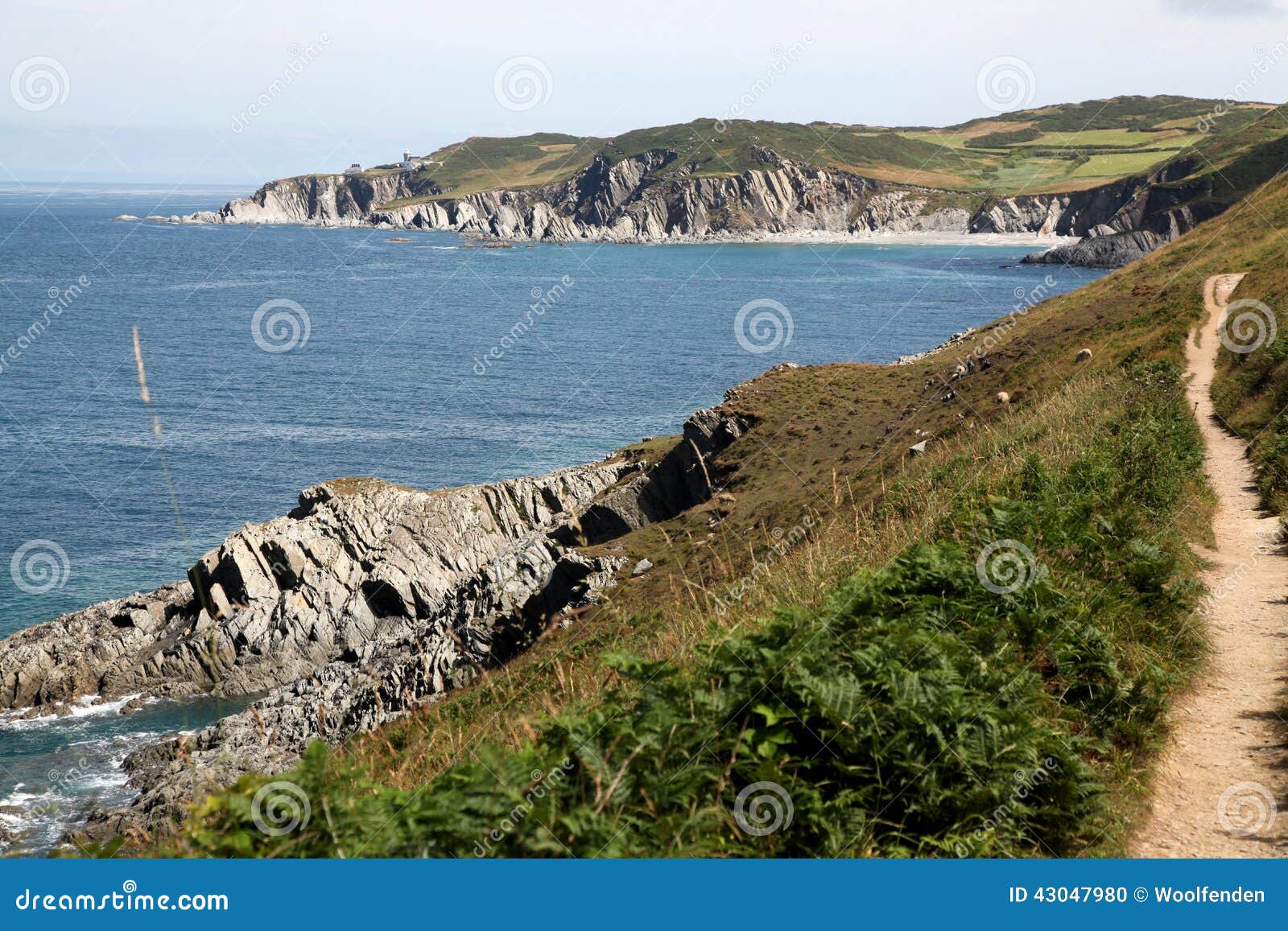 Rockham Bay from Mort Point, North Devon Stock Photo - Image of point ...