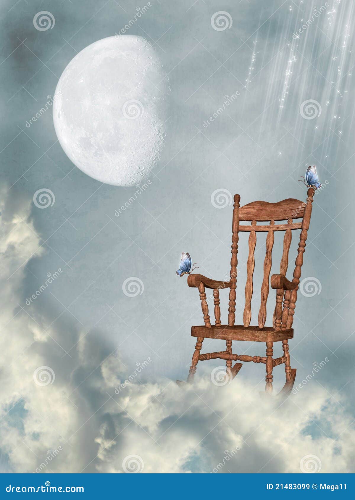 Rocking chair stock image. Image of rocking, fantasy - 21483099