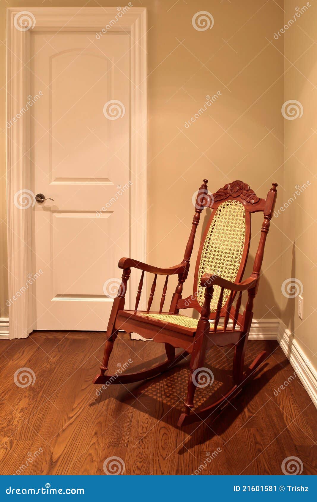 Rocking chair stock image. Image of chair, quiet, wooden - 21601581