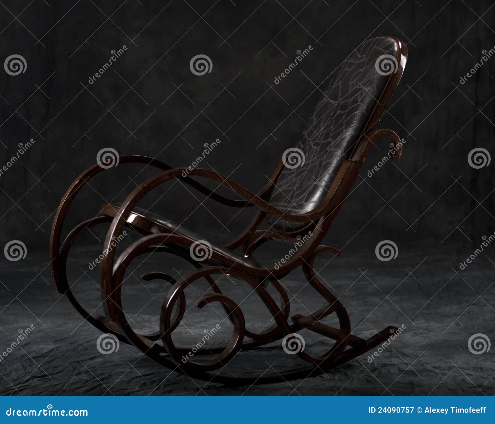 Rocking chair stock image. Image of antique, seat, lacquer - 24090757