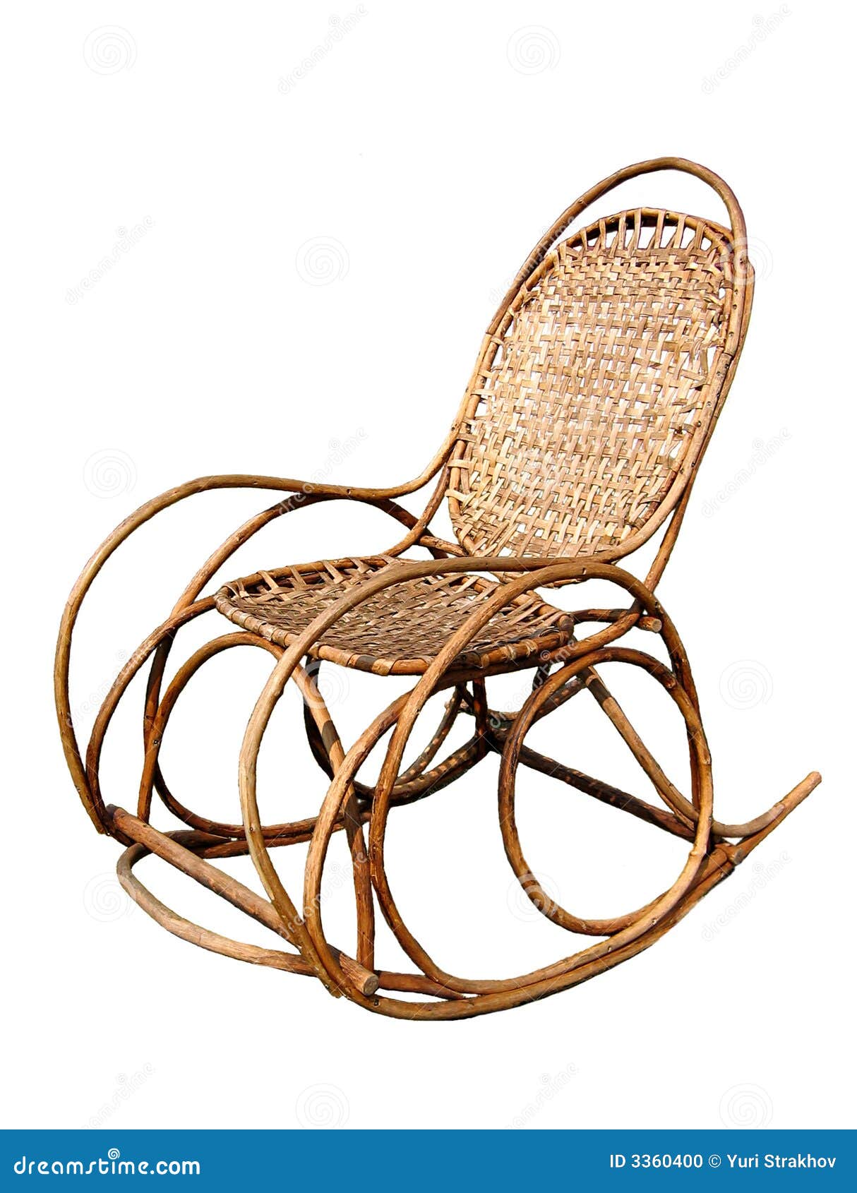 Rocking chair. stock photo. Image of relax, isolated, rock - 3360400