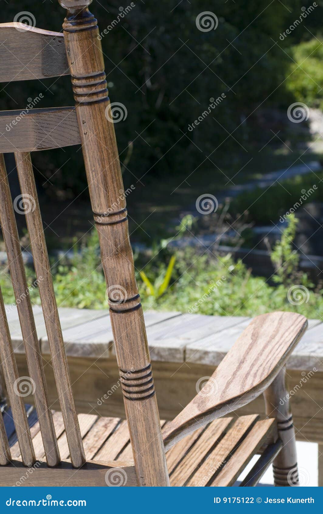 Rocking Chair with Scenic View Stock Photo - Image of florida ...