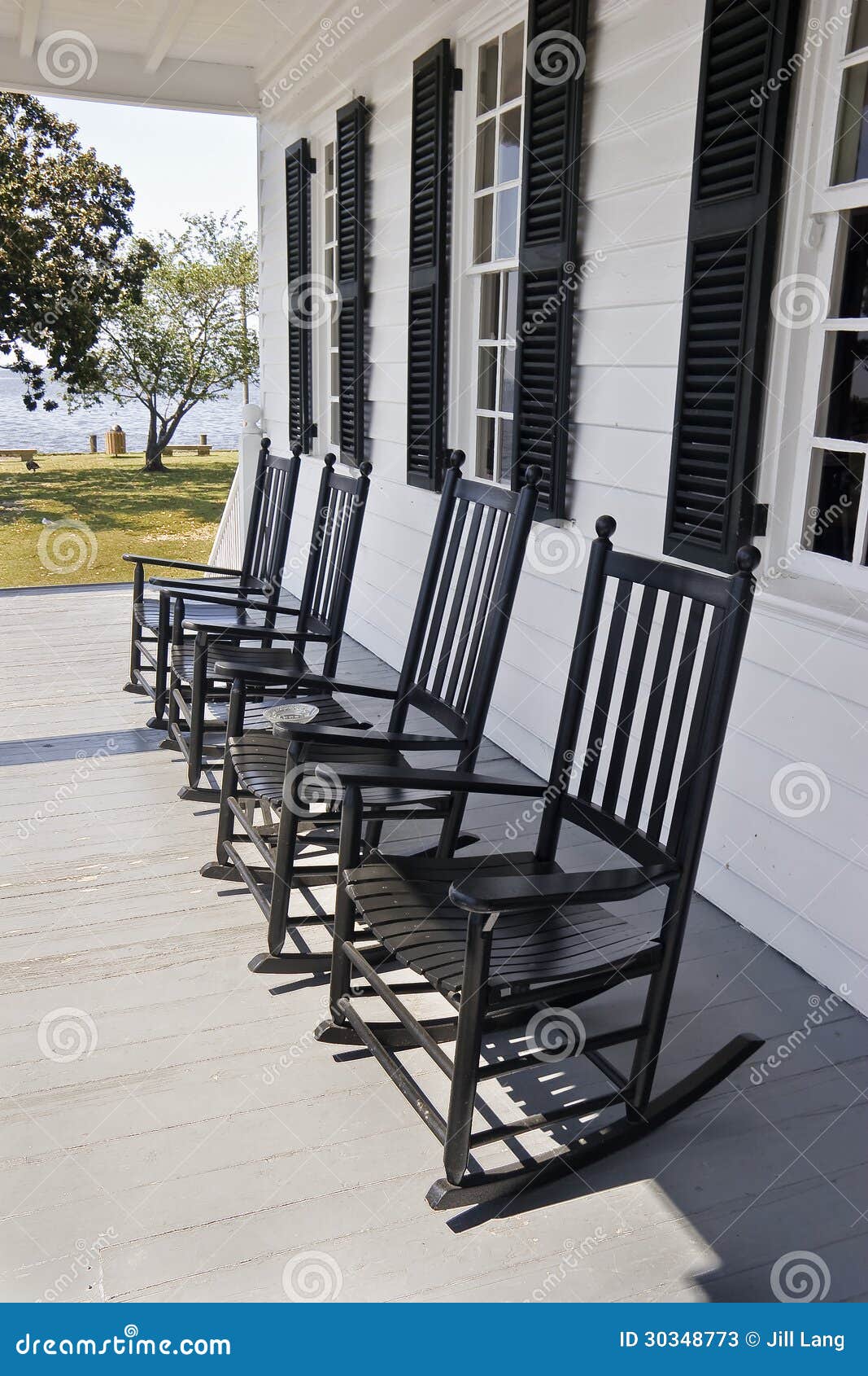 Rocking Chairs stock image. Image of country, relax, rest - 30348773