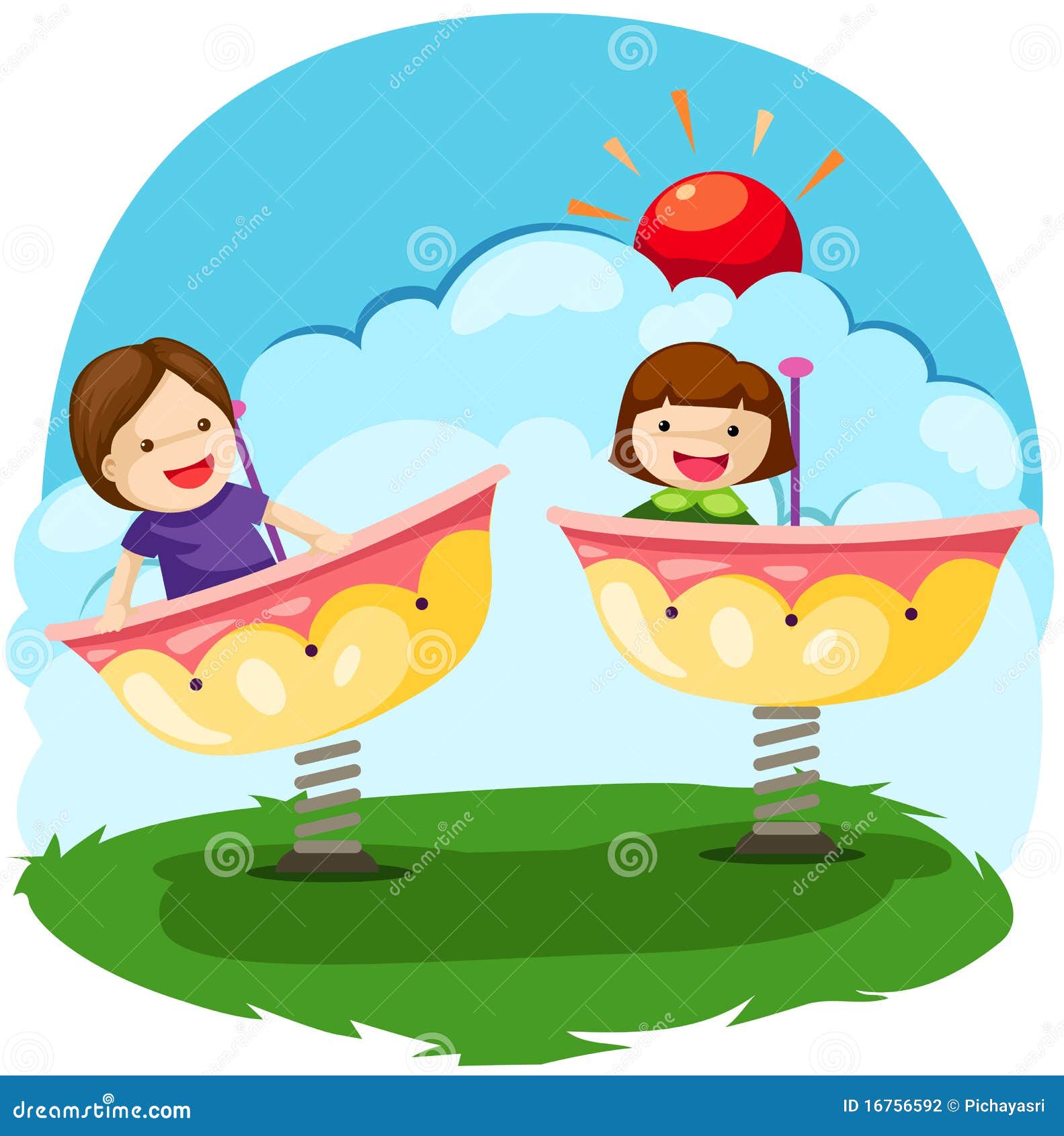 Rocking cups stock vector. Illustration of happy, cartoon - 16756592