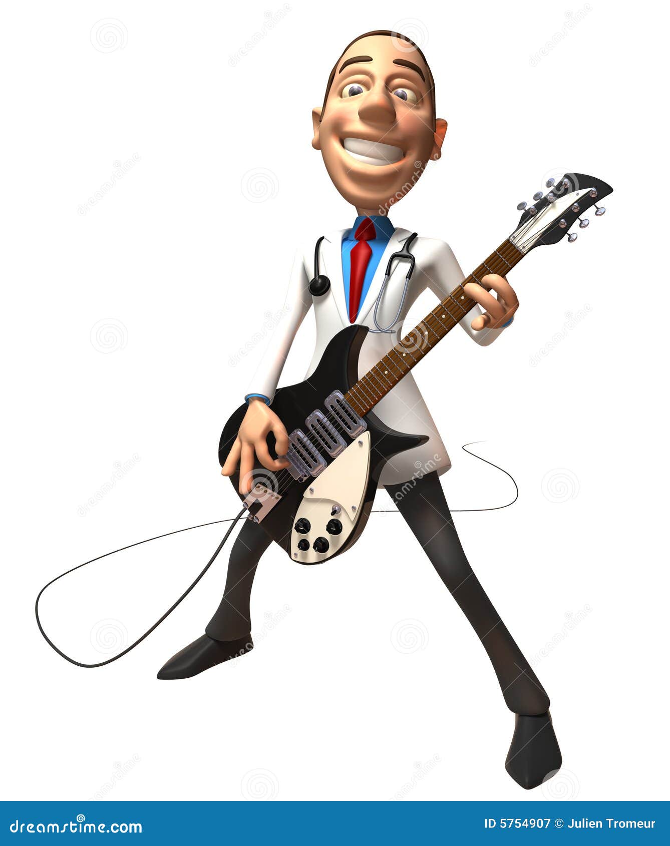 Rocking doctor stock illustration. Illustration of check - 5754907