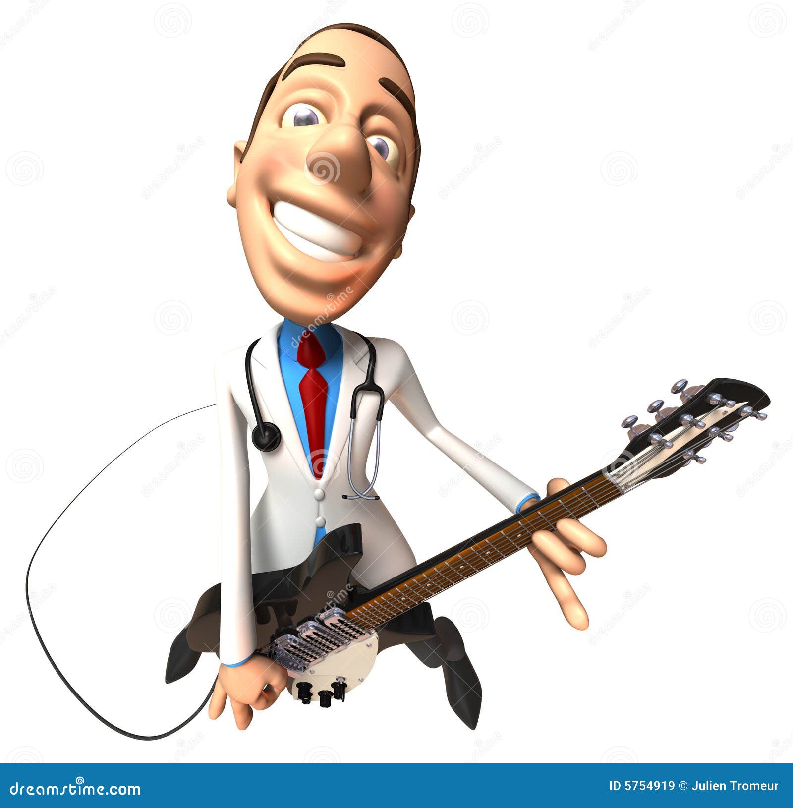 Rocking doctor stock illustration. Illustration of clinic - 5754919