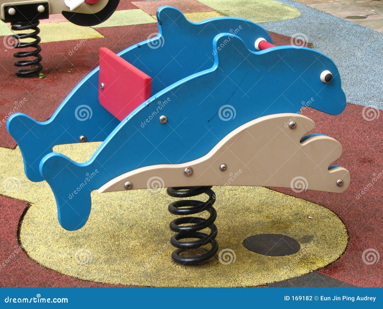 Rocking Dolphin stock photo. Image of rock, spring, child - 169182