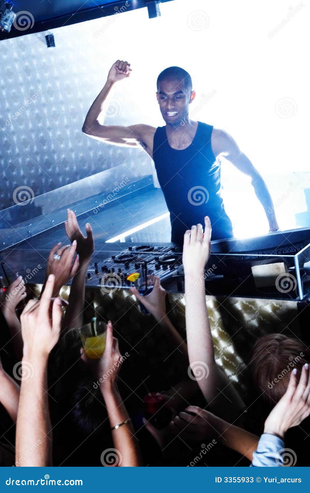 Rocking the night away stock image. Image of club, happy - 3355933