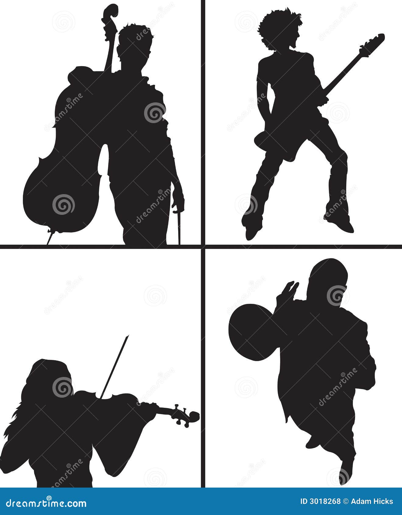 Rocking it Out! stock vector. Illustration of design, modern - 3018268