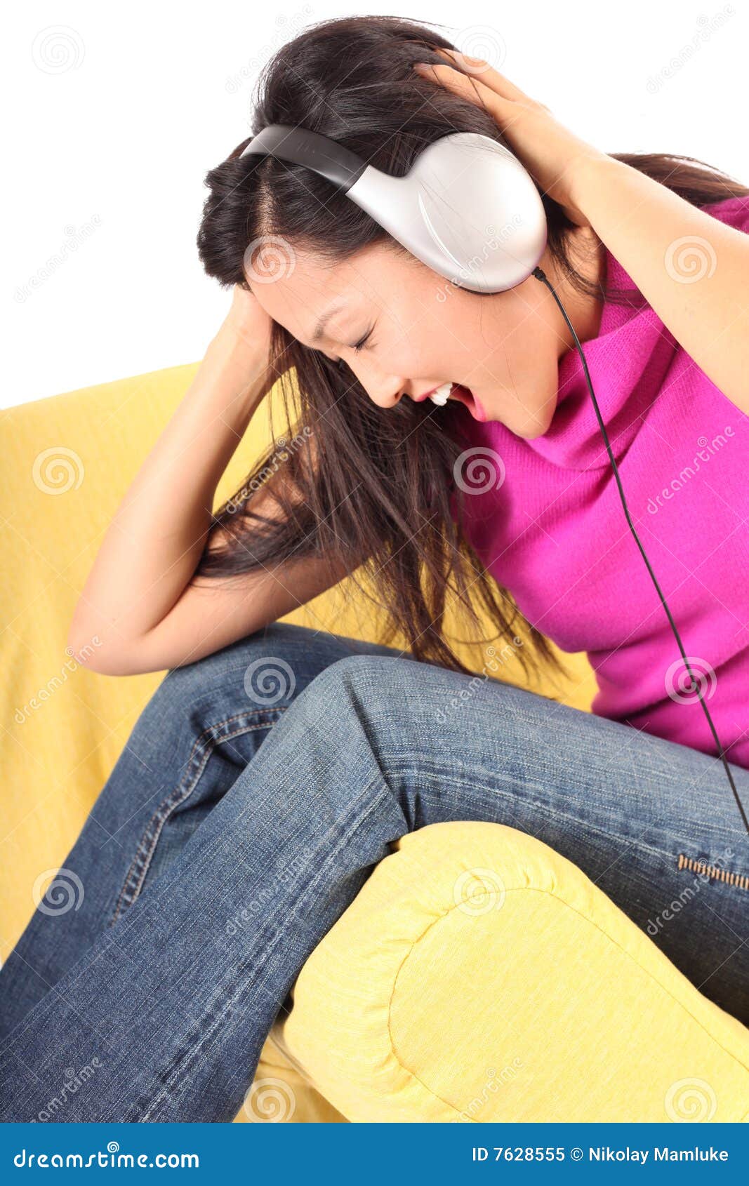 Rocking out stock image. Image of listening, people, playing - 7628555