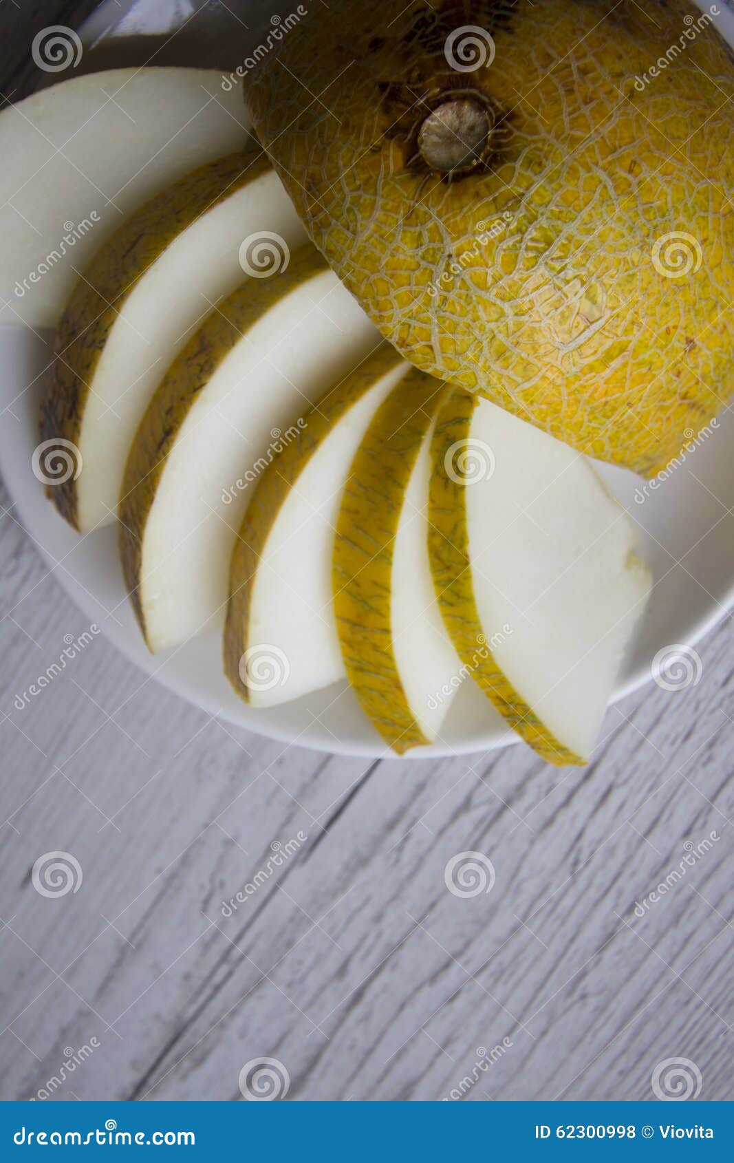 Rockmelon with copy space stock photo. Image of nutritious - 62300998