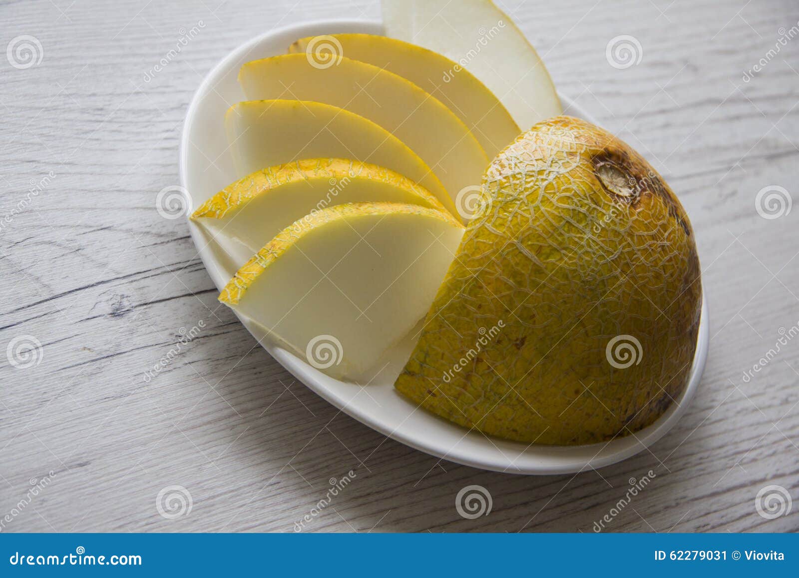 Rockmelon stock image. Image of slices, rockmelon, pieces - 62279031