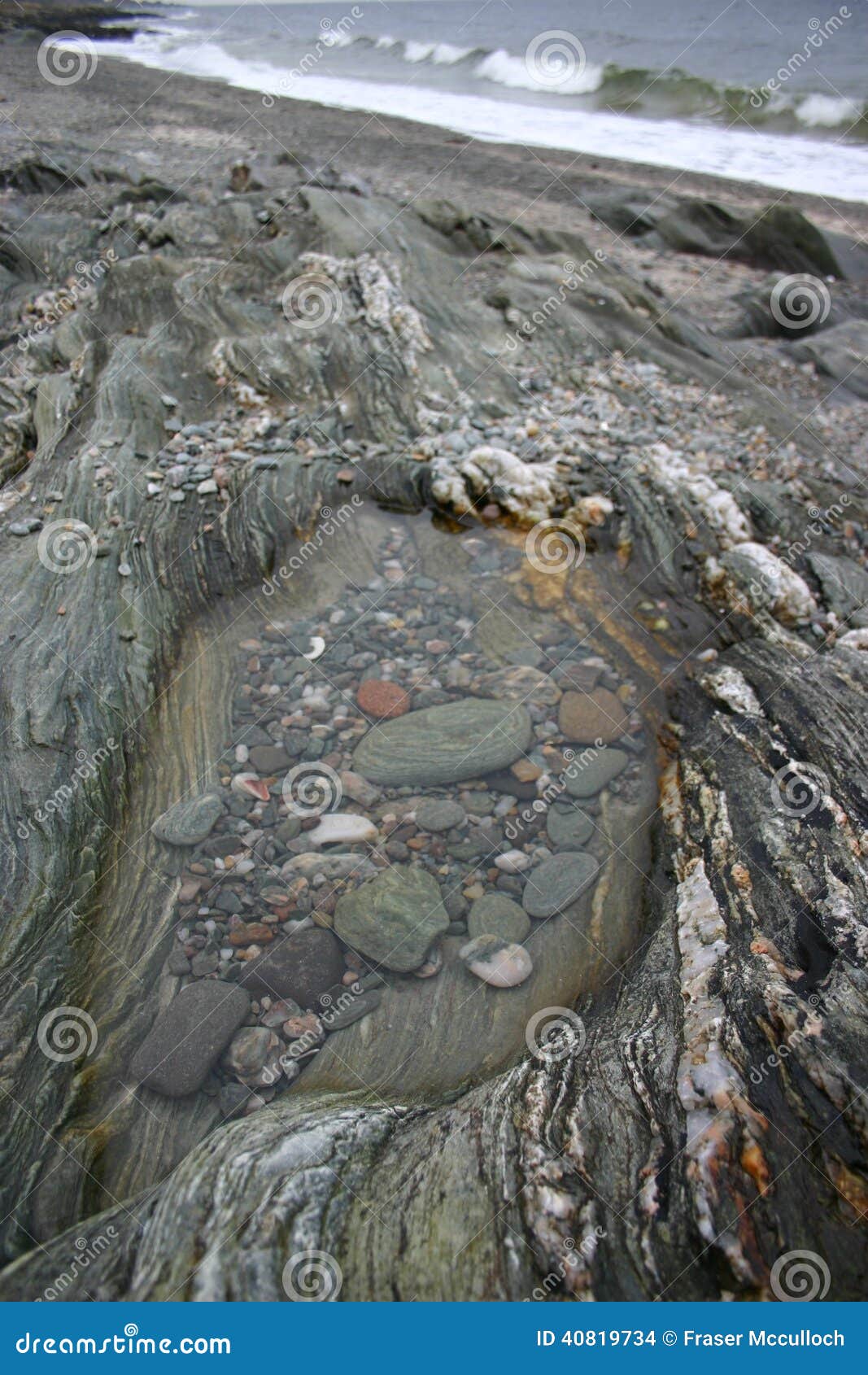 Rockpool stock photo. Image of rockpool, wave, coast - 40819734