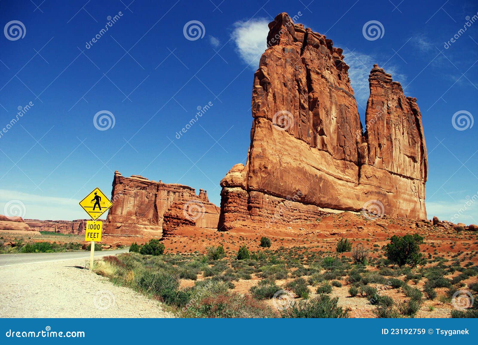 Rocks Of Arches National Park, USA Picture. Image: 23192759