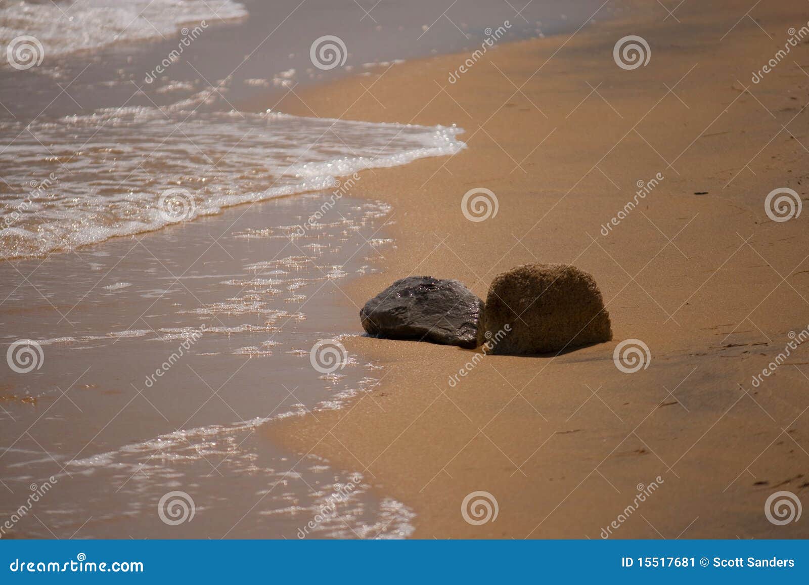 Rocks on the Beach stock image. Image of stone, coastline - 15517681