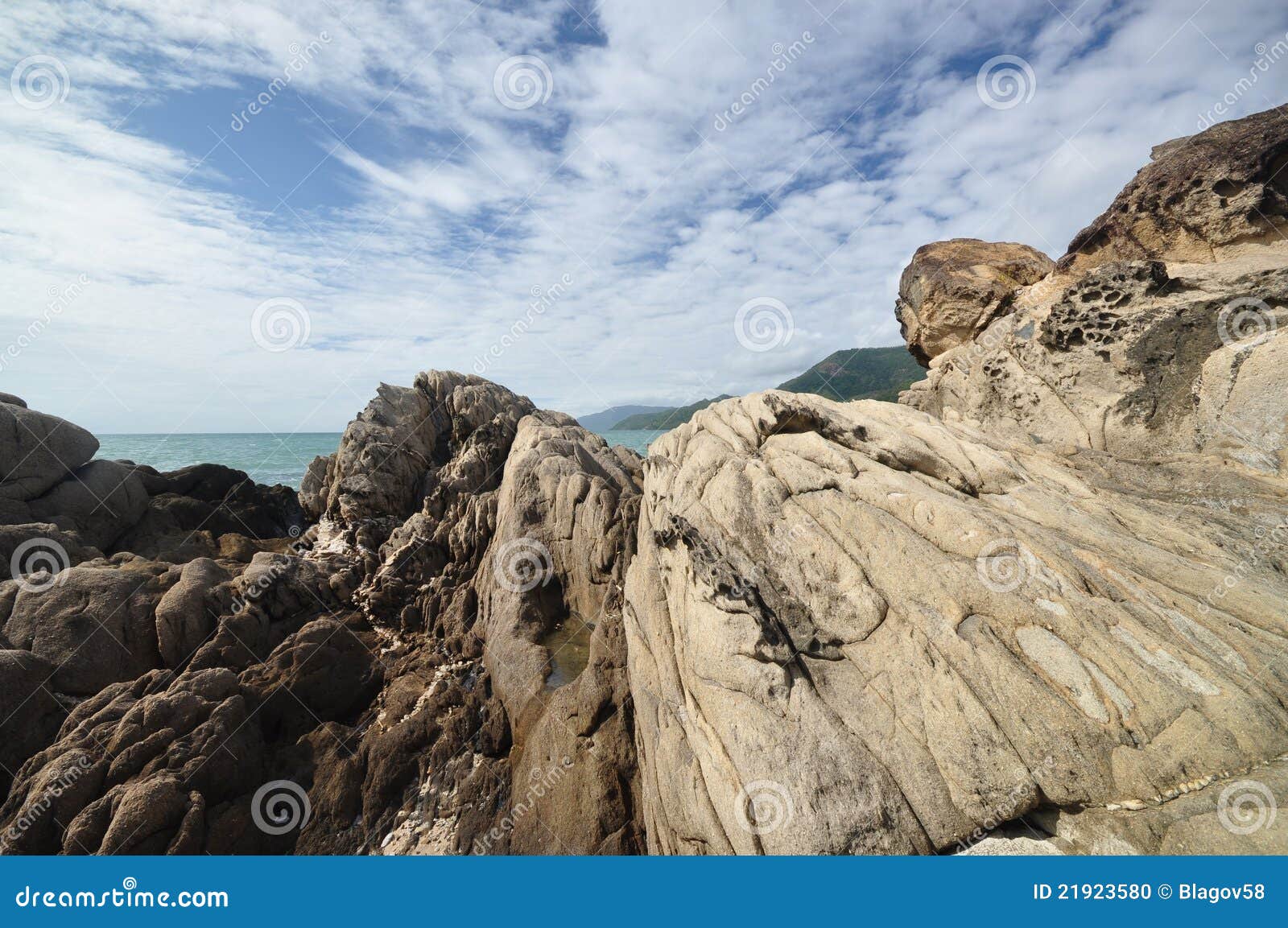 Rocks on a beach stock photo. Image of rocks, travel - 21923580