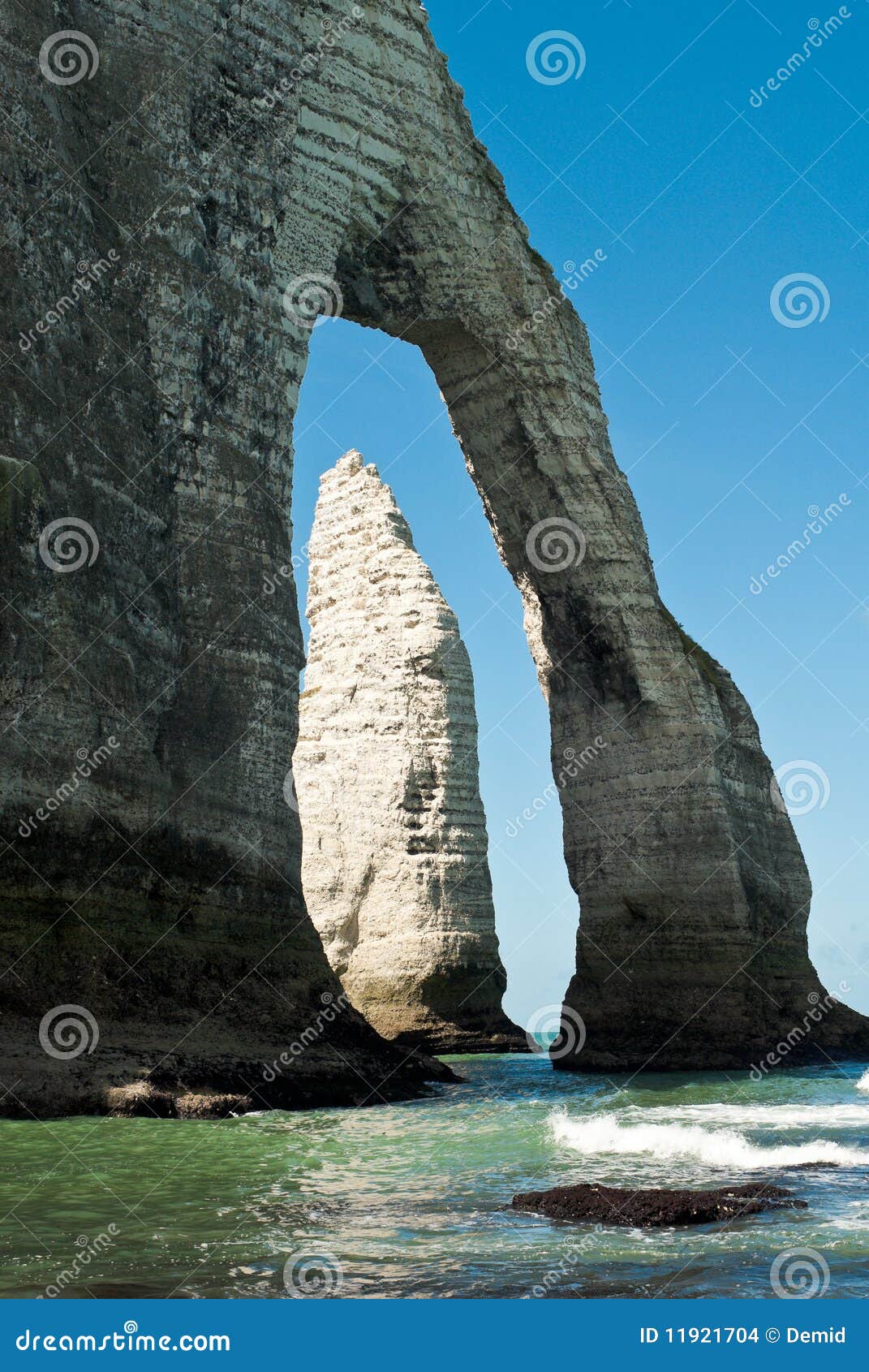 Rocks on a Beach in Normandy, France Stock Photo - Image of beach ...
