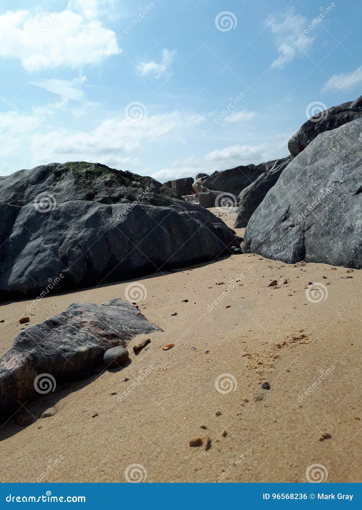 Rocks at the Beach stock photo. Image of seashore, coadt - 96568236
