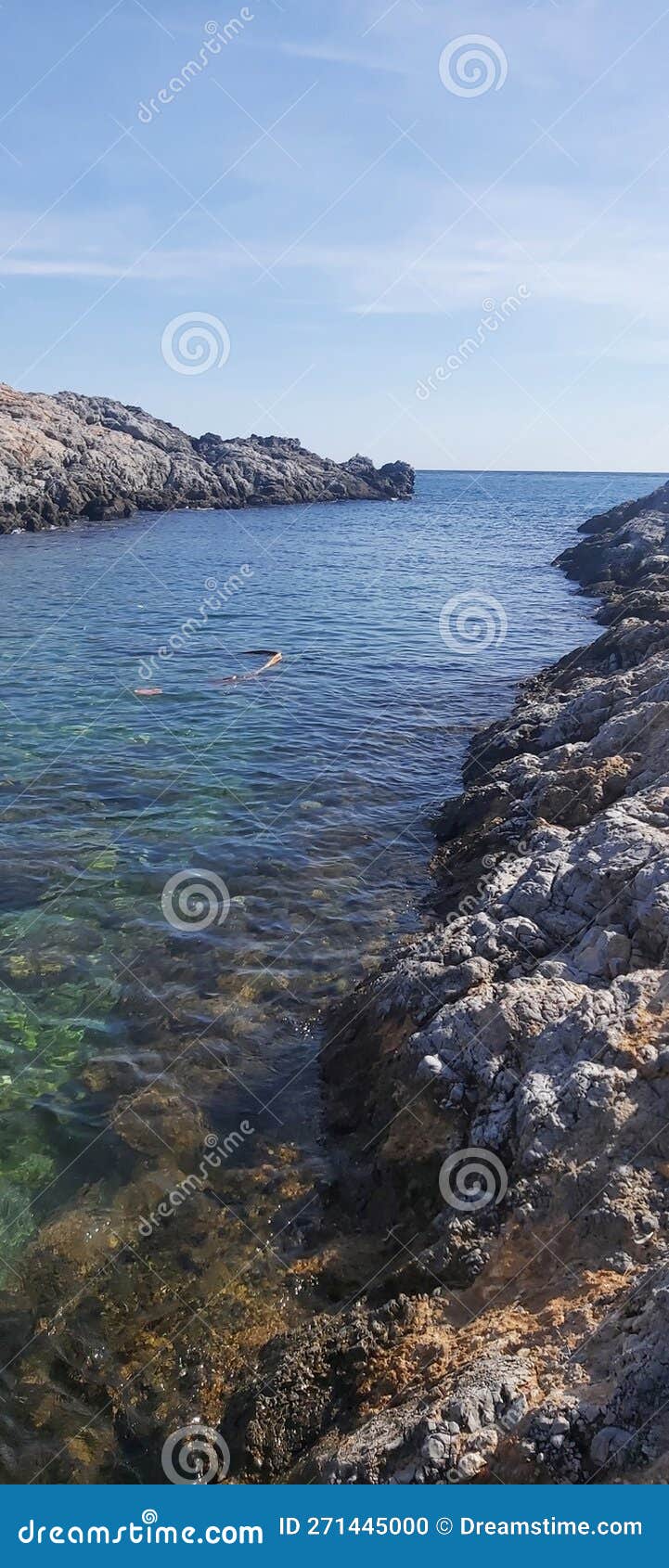 Rocks beach spain stock photo. Image of rock, water - 271445000