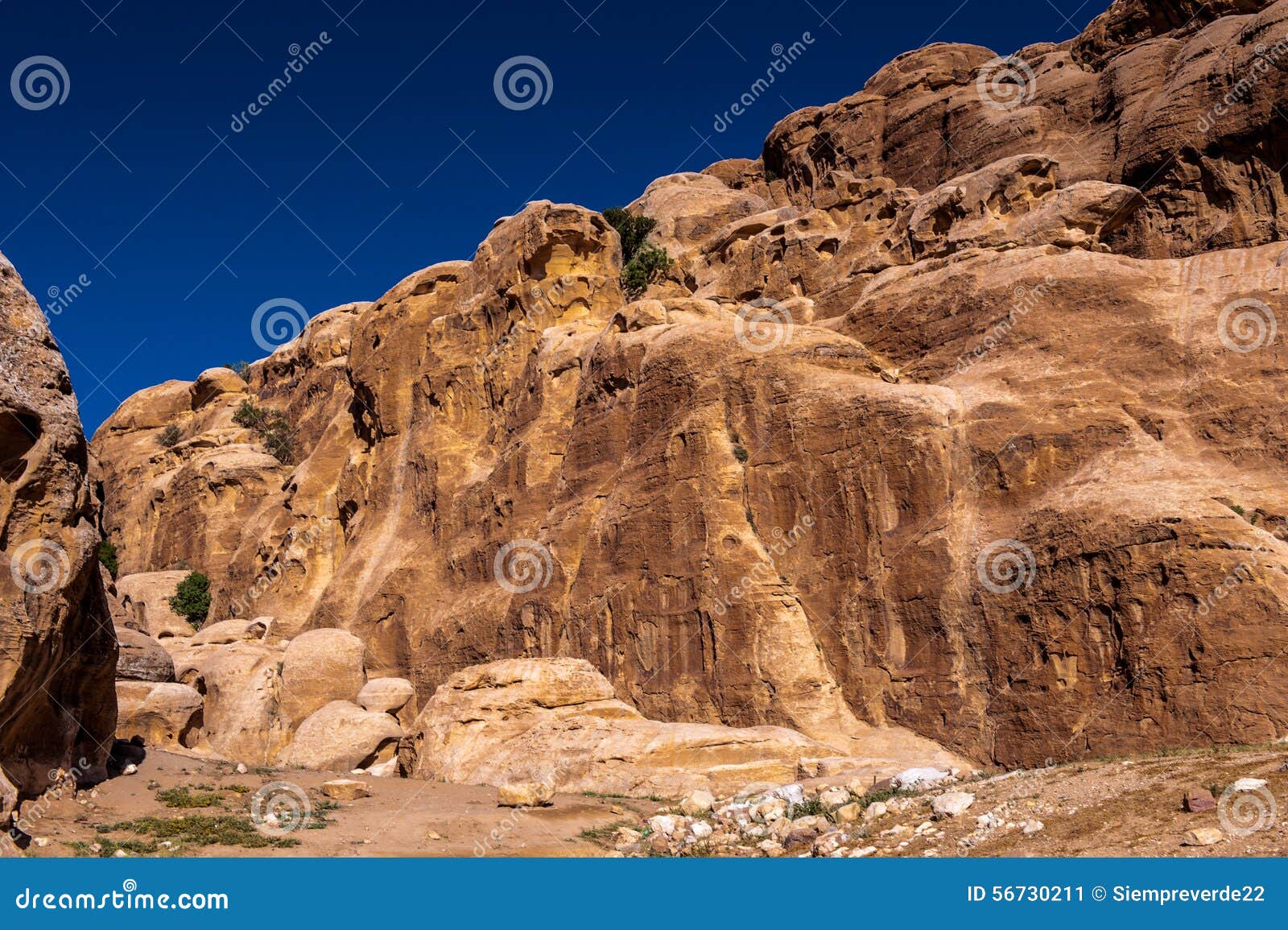 Rocks of Beidha stock image. Image of discover, beidha - 56730211
