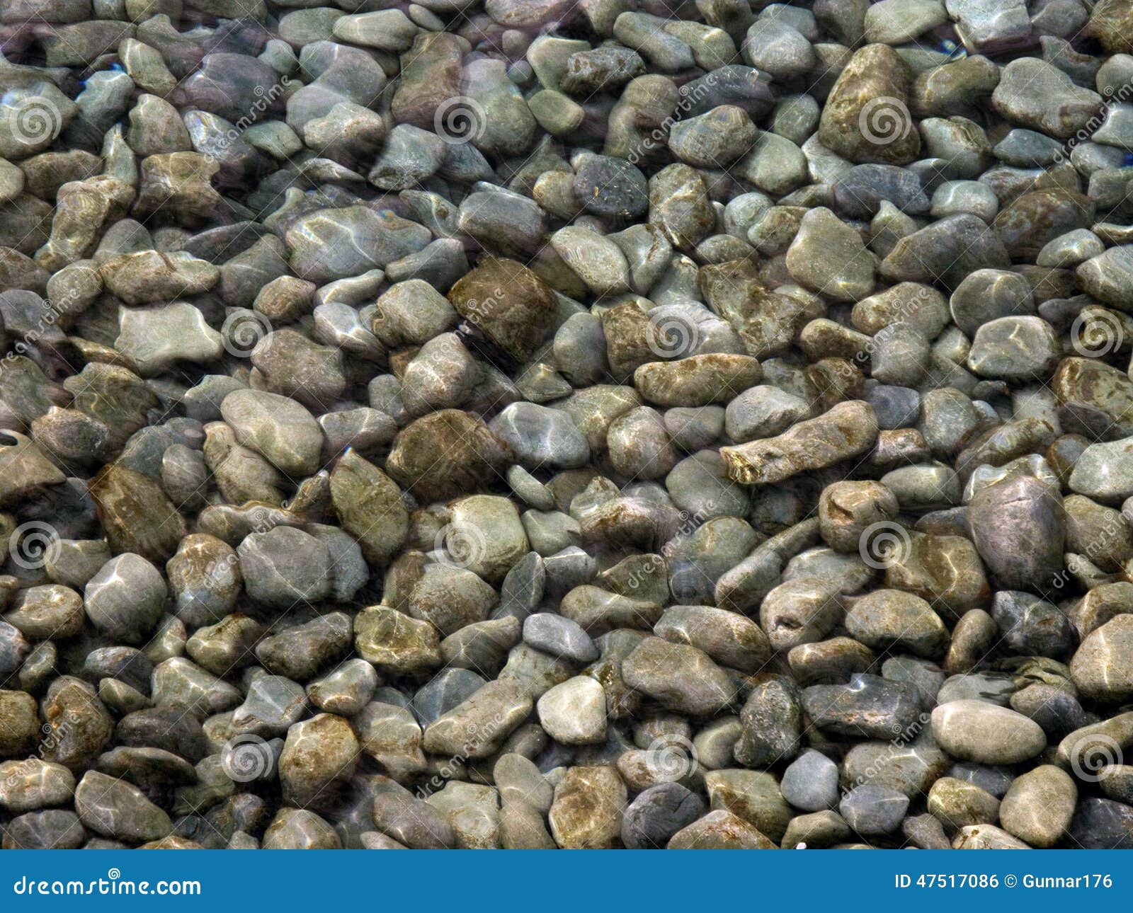 Rocks beneath water stock photo. Image of reflections - 47517086