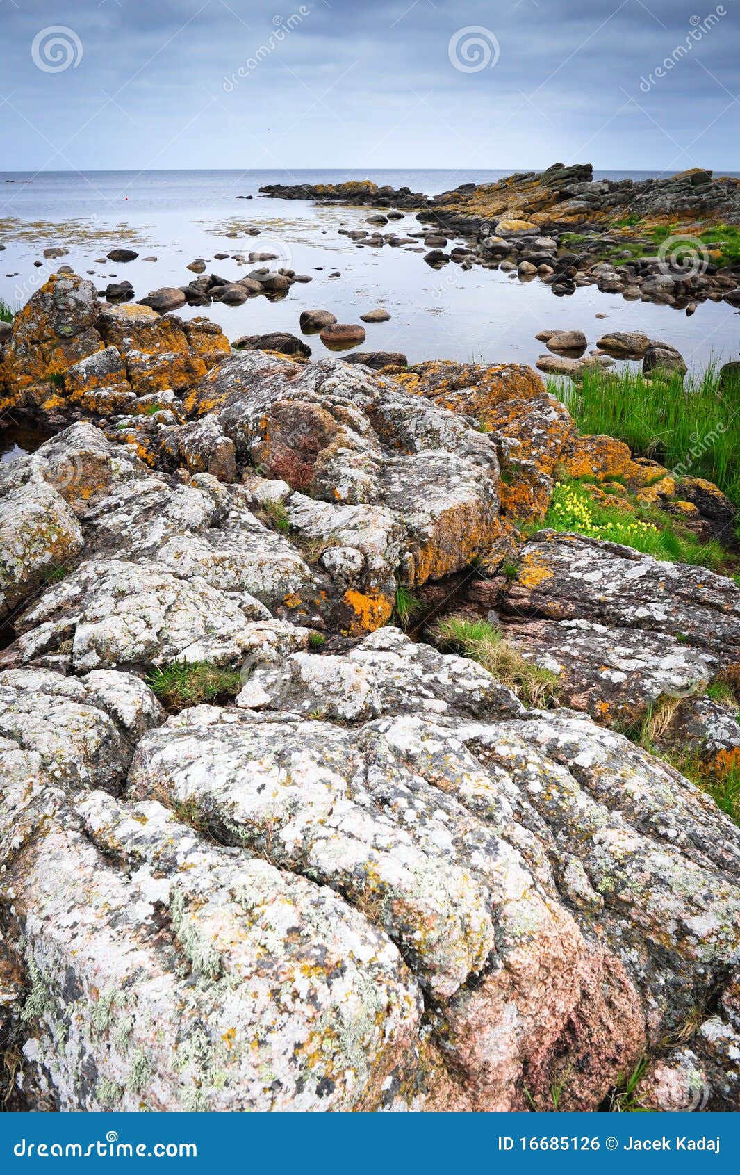 Rocks on Bornholm Island, Baltic Sea Stock Photo - Image of baltic ...